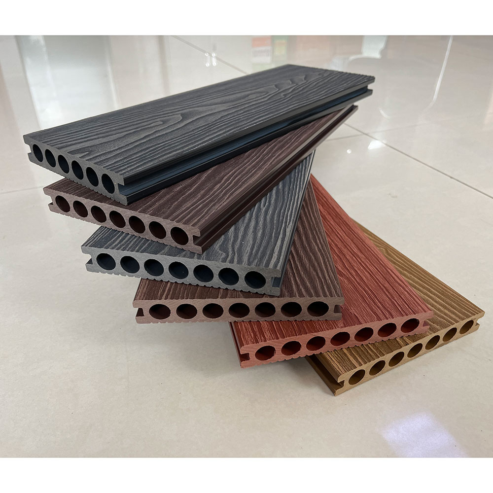 wpc 3d 양각 야외 복합 데크 바닥 곰팡이 방지 피소 데크 외관 - HUZHOU KELAI NEW MATERIAL TECHNOLOGY CO.,LTD