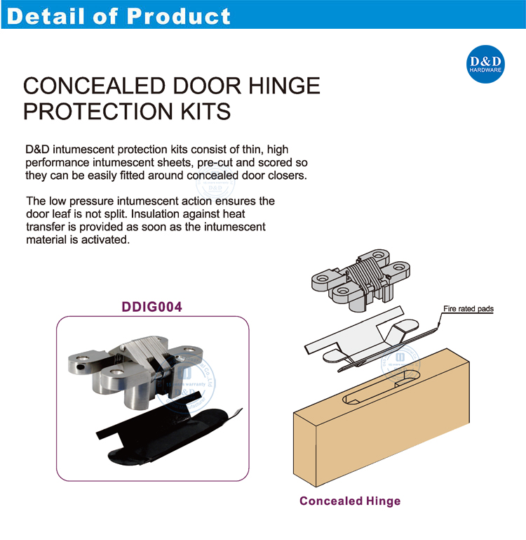 Concealed Hinge Door Closer Viewer Peephole Lock Hinge Protection Kits